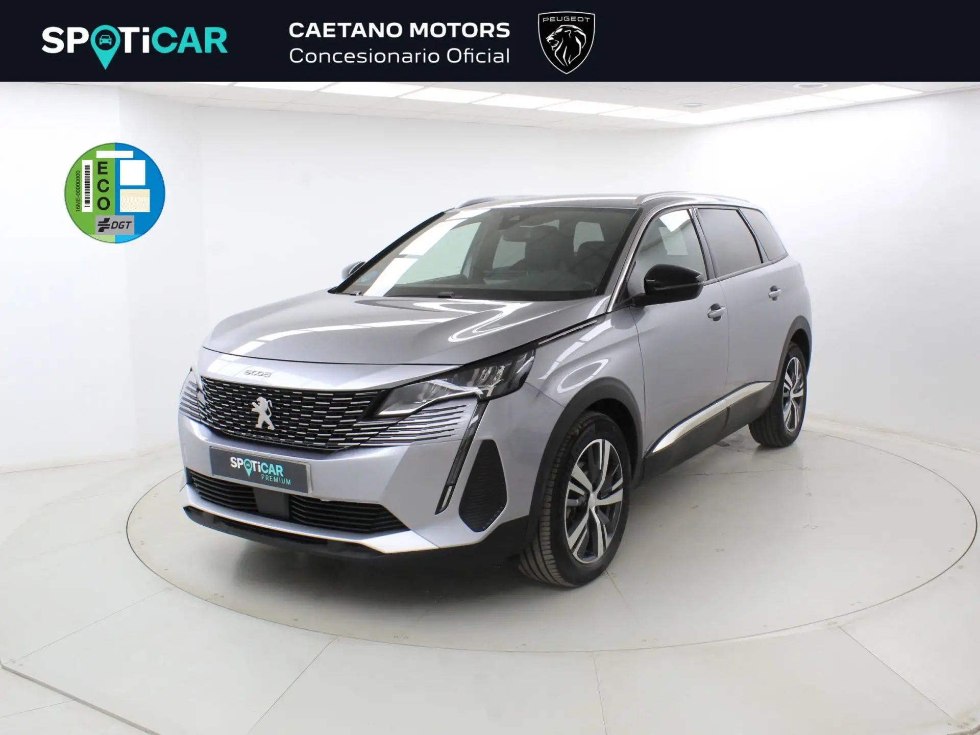 Peugeot 5008 Hybrid 1.2 100KW Allure Pack eDCS6 - Peugeot Caetano Motors Málaga
